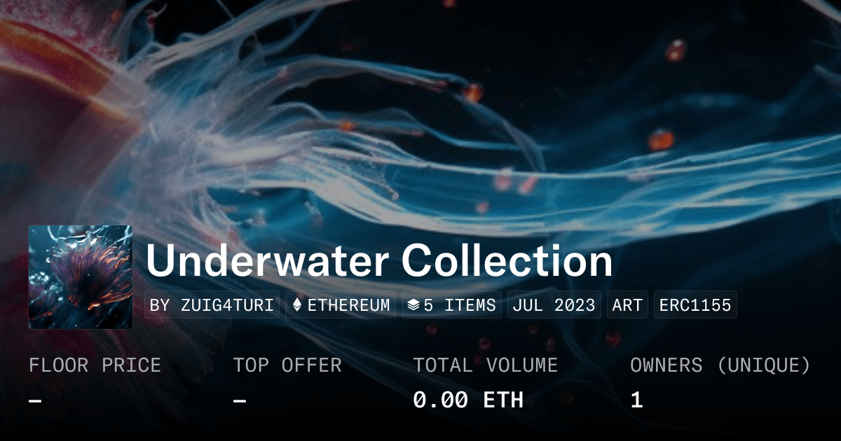 Underwater Collection Collection Opensea