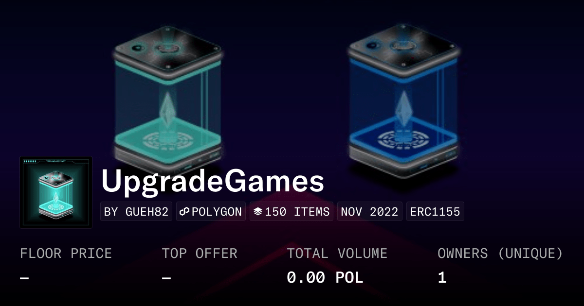 Upgradegames Collection Opensea