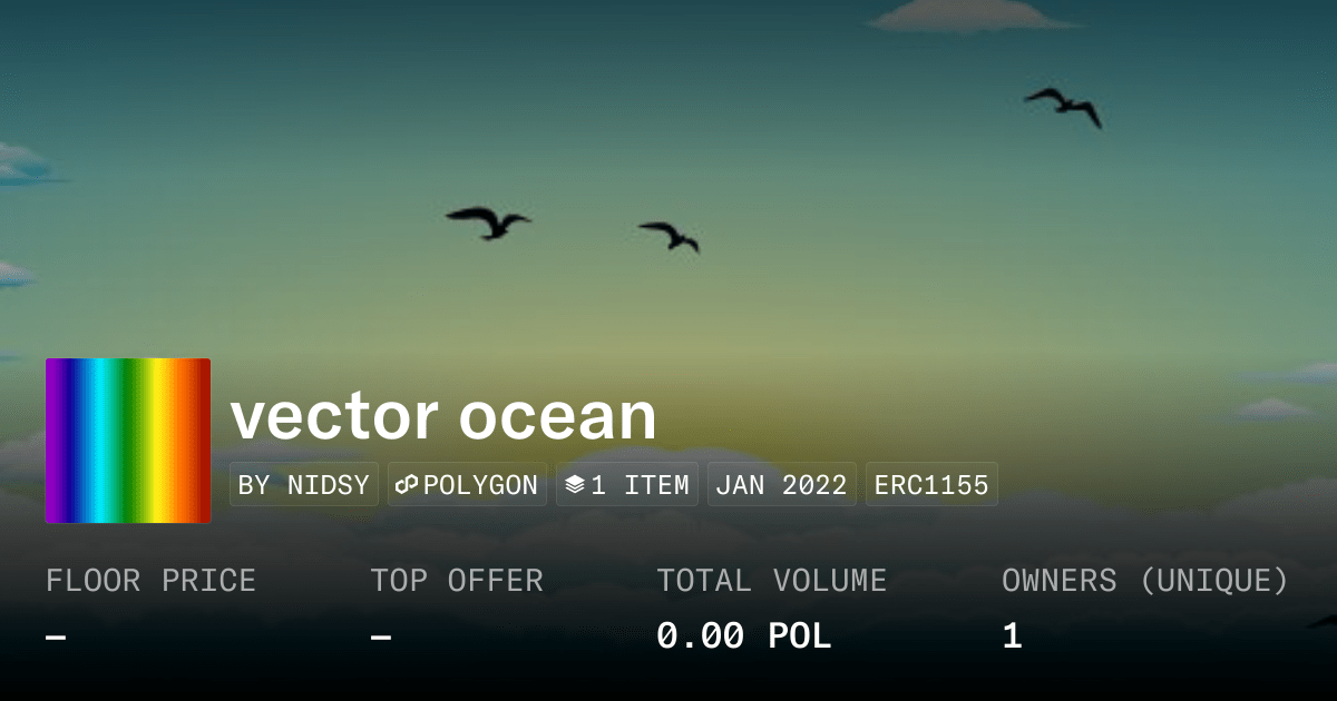 Vector Ocean Collection Opensea