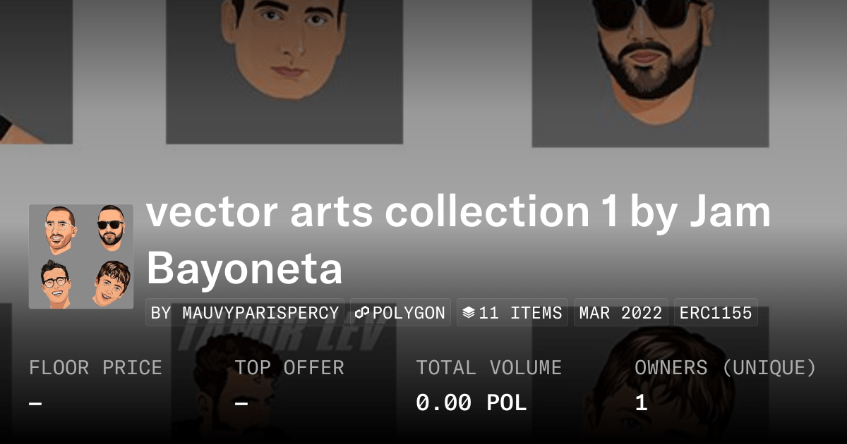 Vector Arts Collection 1 By Jam Bayoneta Collection Opensea