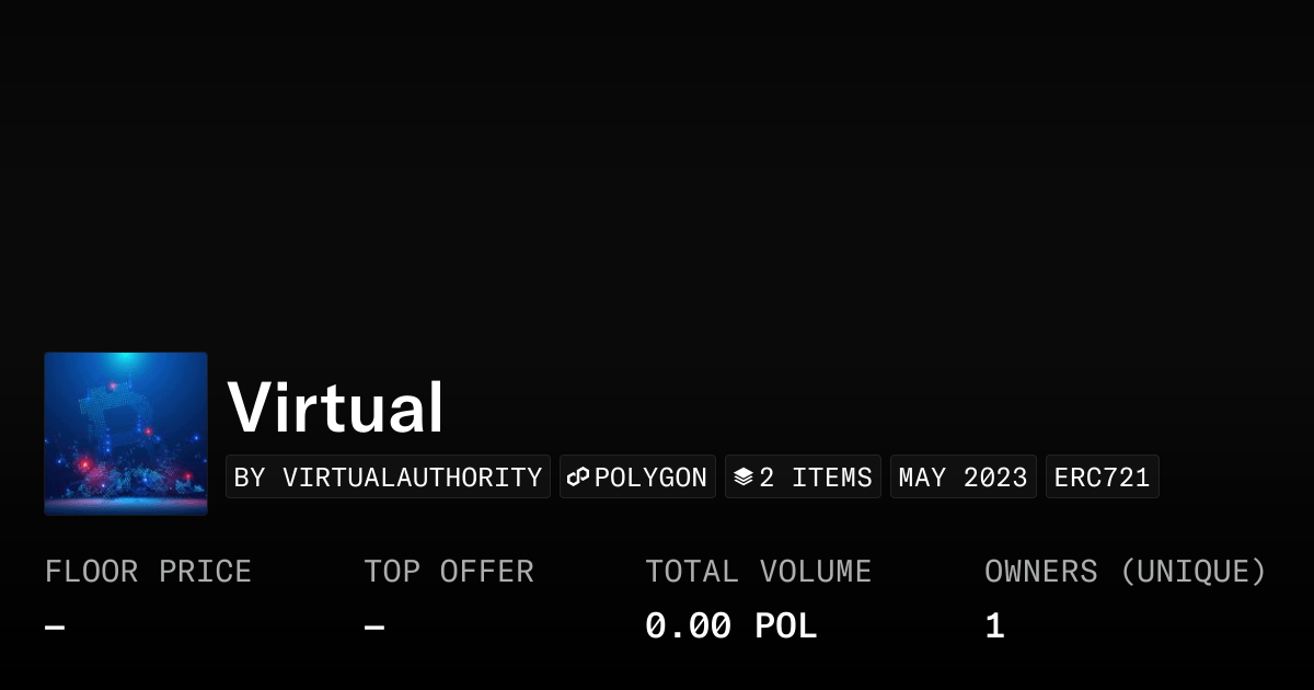 Virtual Collection Opensea