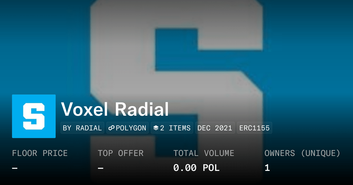 Voxel Radial Collection Opensea