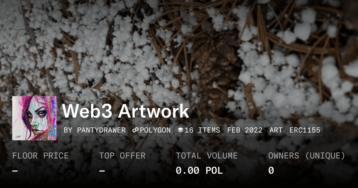 Web3 Artwork Collection Opensea