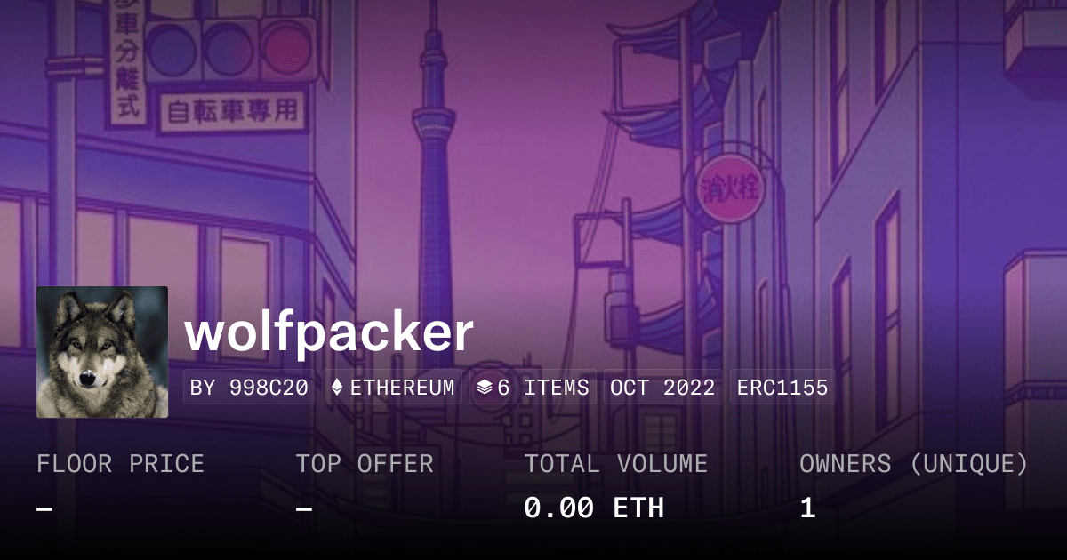 Wolfpacker Collection Opensea