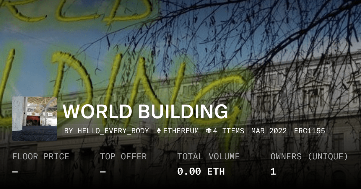 World Building Collection Opensea