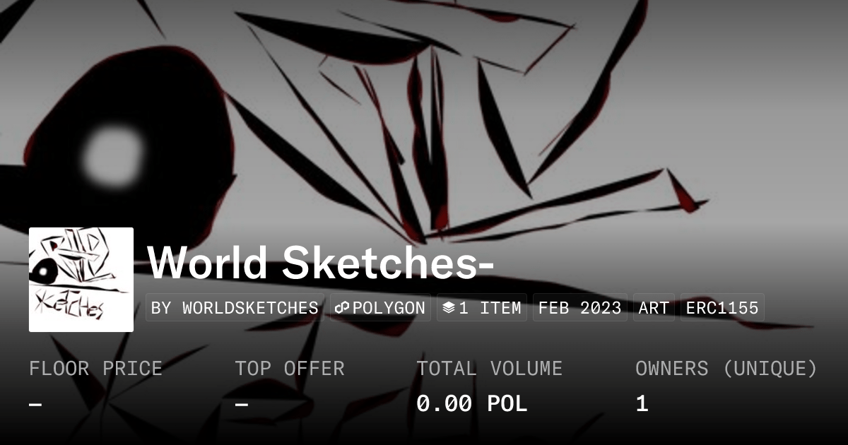 World Sketches Collection Opensea