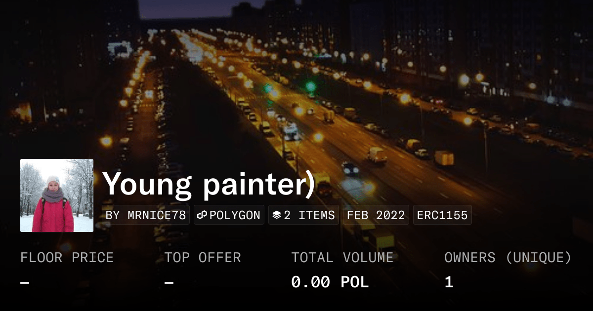 Young Painter Collection Opensea