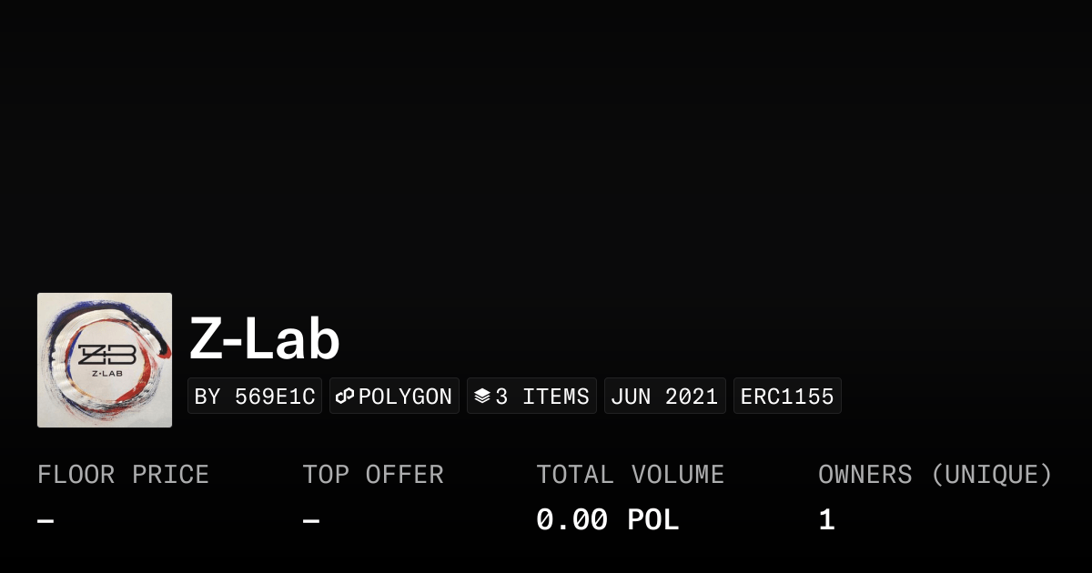 Z Lab Collection Opensea