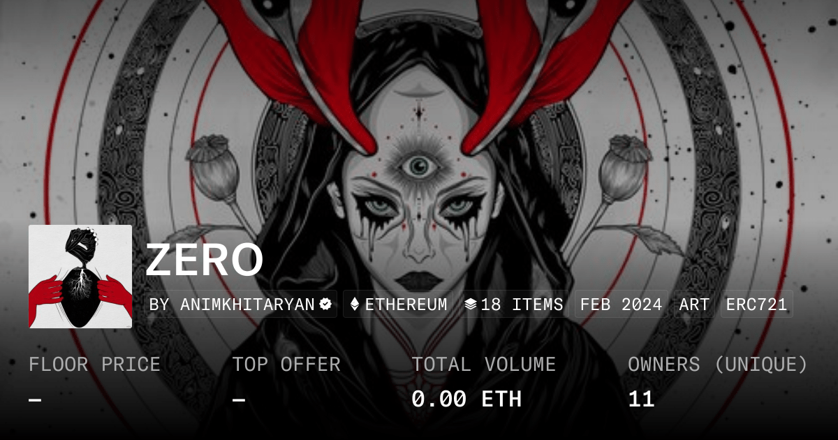 Zero Collection Opensea