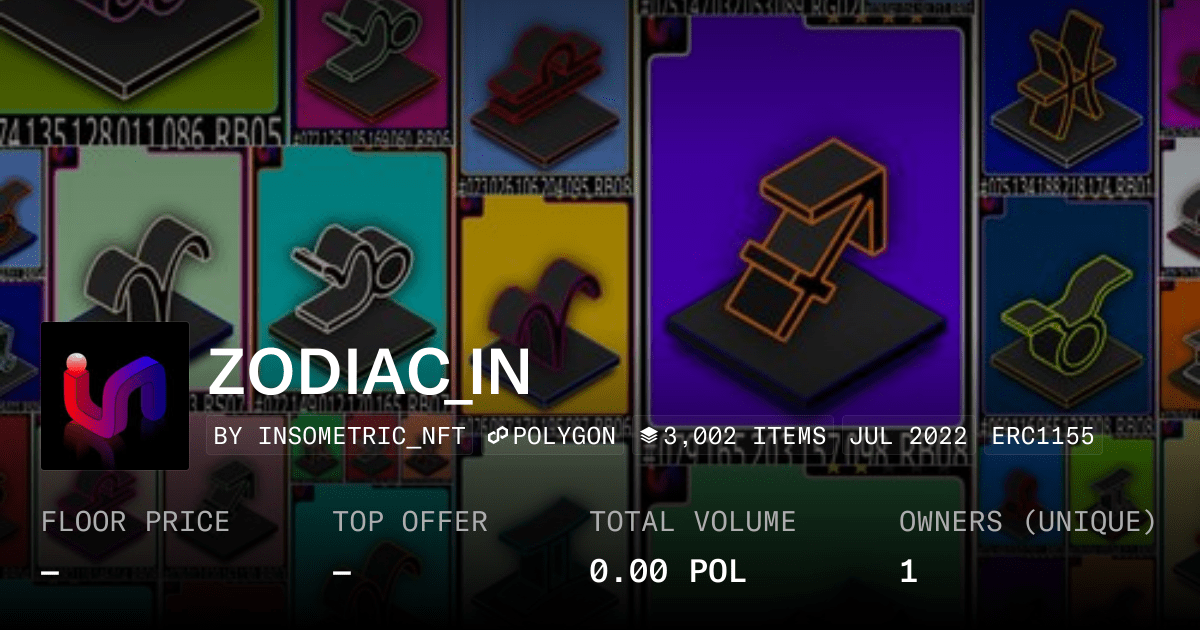 Zodiac In Collection Opensea