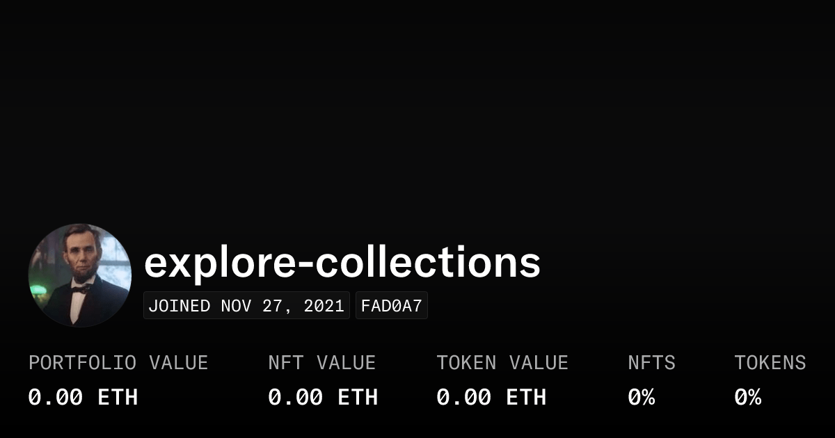 Explore Collections Profile Opensea