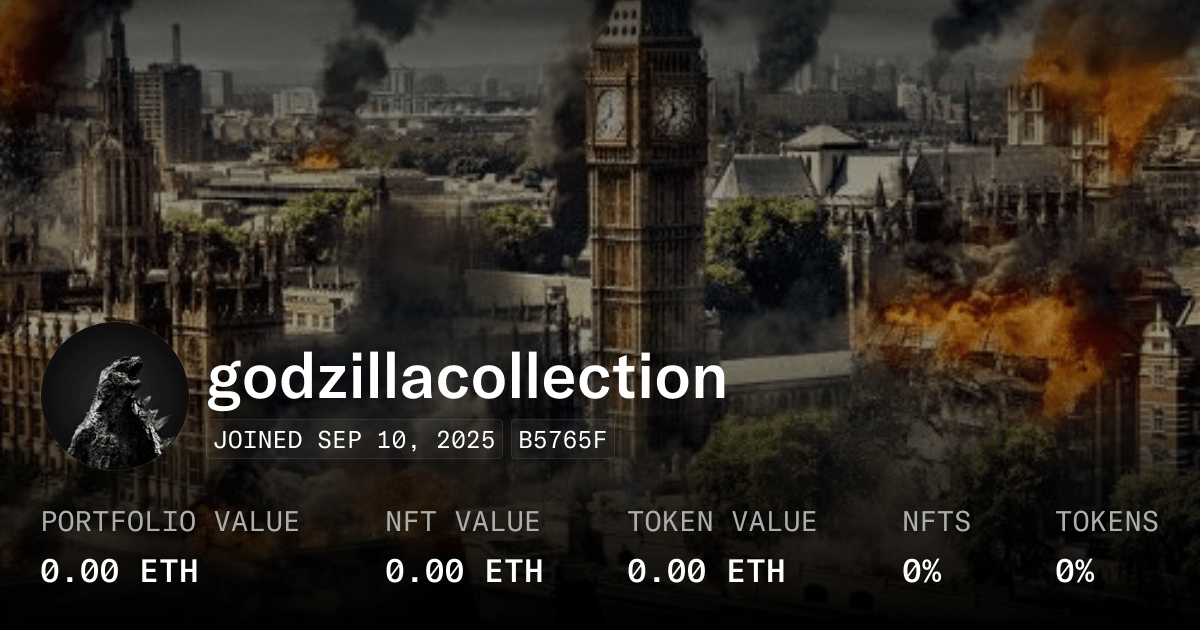 Godzillacollection Profile Opensea