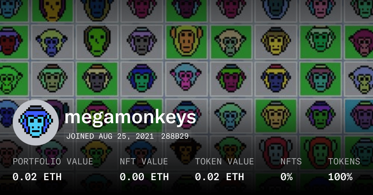 Megamonkeys Profile Opensea