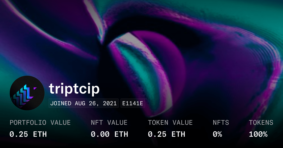 Triptcip Profile Opensea
