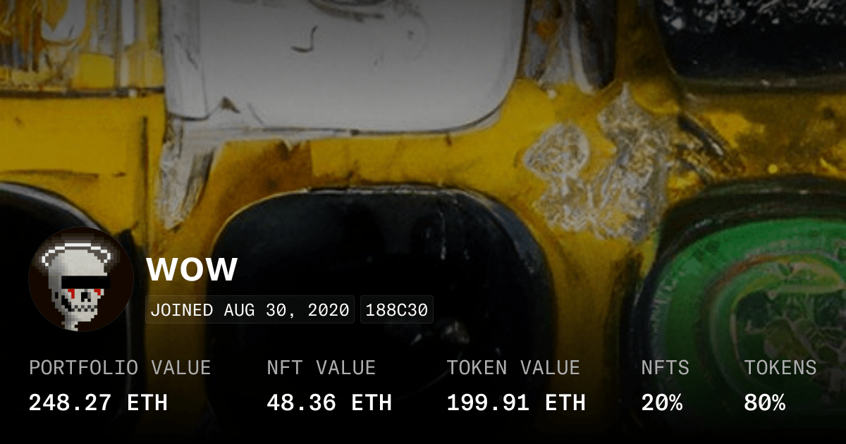Wow Profile Opensea