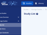 Manage Studies Openstudybuilder