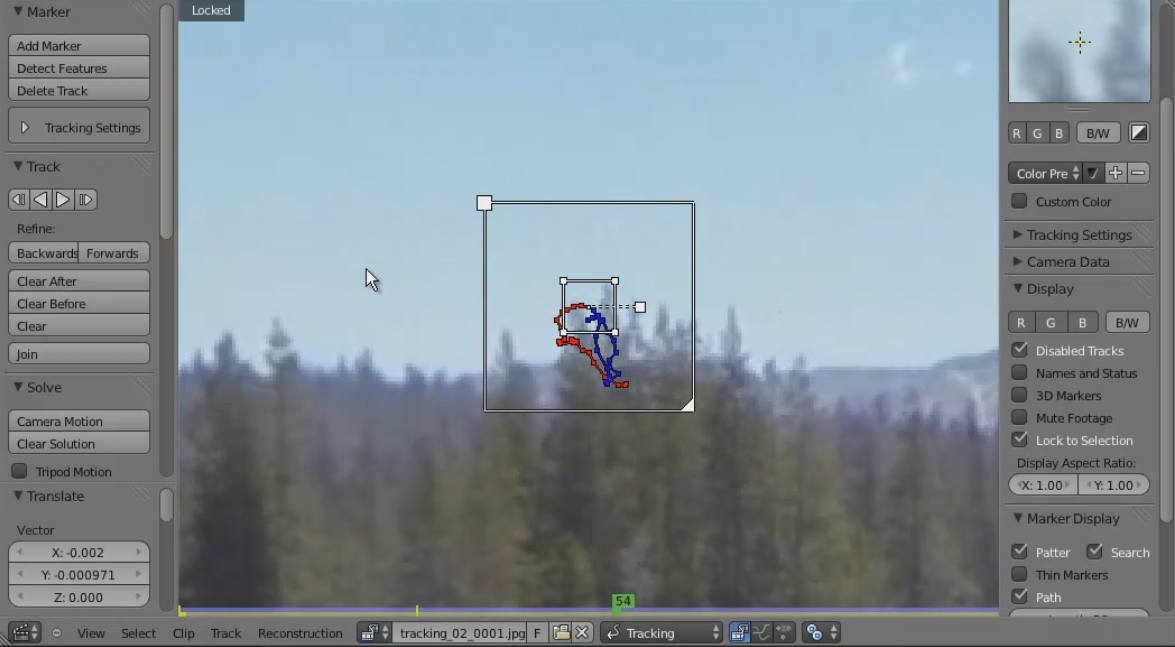 2D Tracking for Compositing in Blender | OpenVisual FX