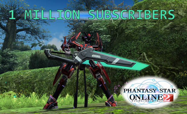 Phantasy Star Online 2 Hits 1 Million Subscribers | Oprainfall