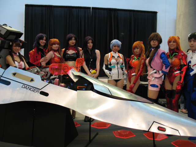 Neon Genesis Evangelion 1:1 Ratio Entry Plug Premiers at Fanimecon