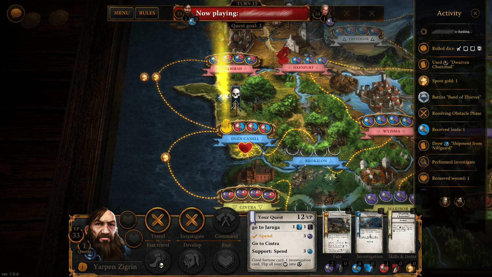 REVIEW: The Witcher Adventure Game - oprainfall