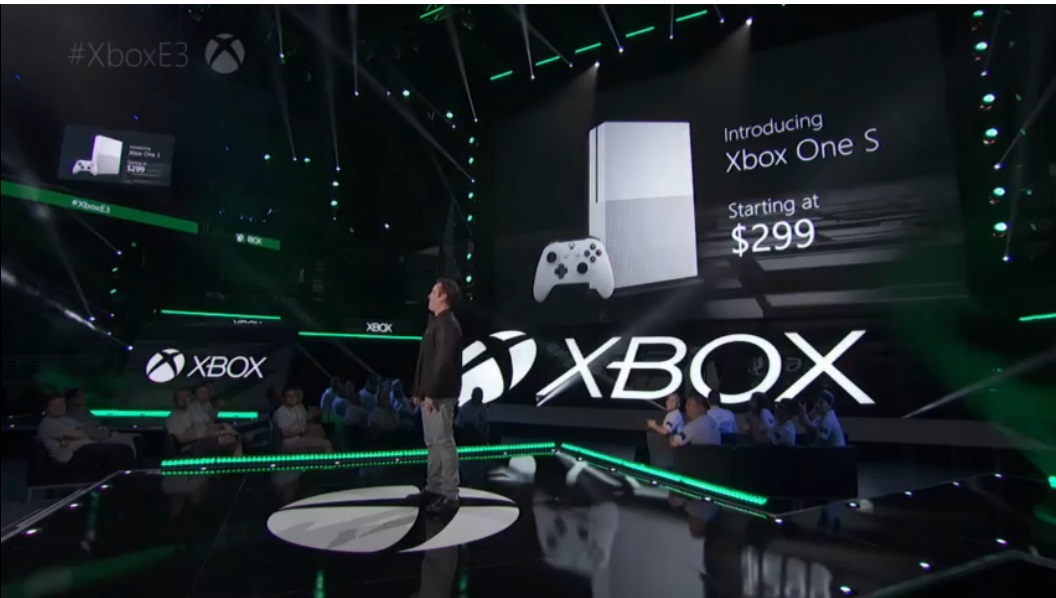 E3 2016: Microsoft Announces Xbox One S for $299 - oprainfall