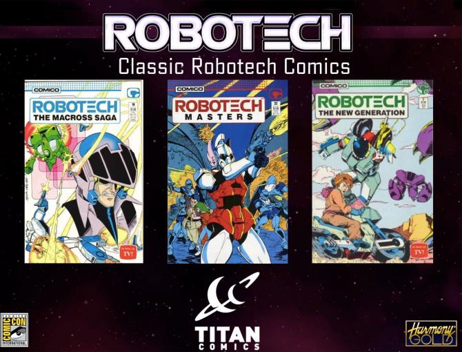 Classic Robotech Comics Planned to be Reissued - oprainfall