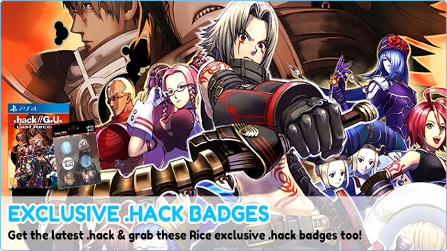 Rice Digital Unveils Exclusive .hack Badges for .hack//G.U. Last Recode ...