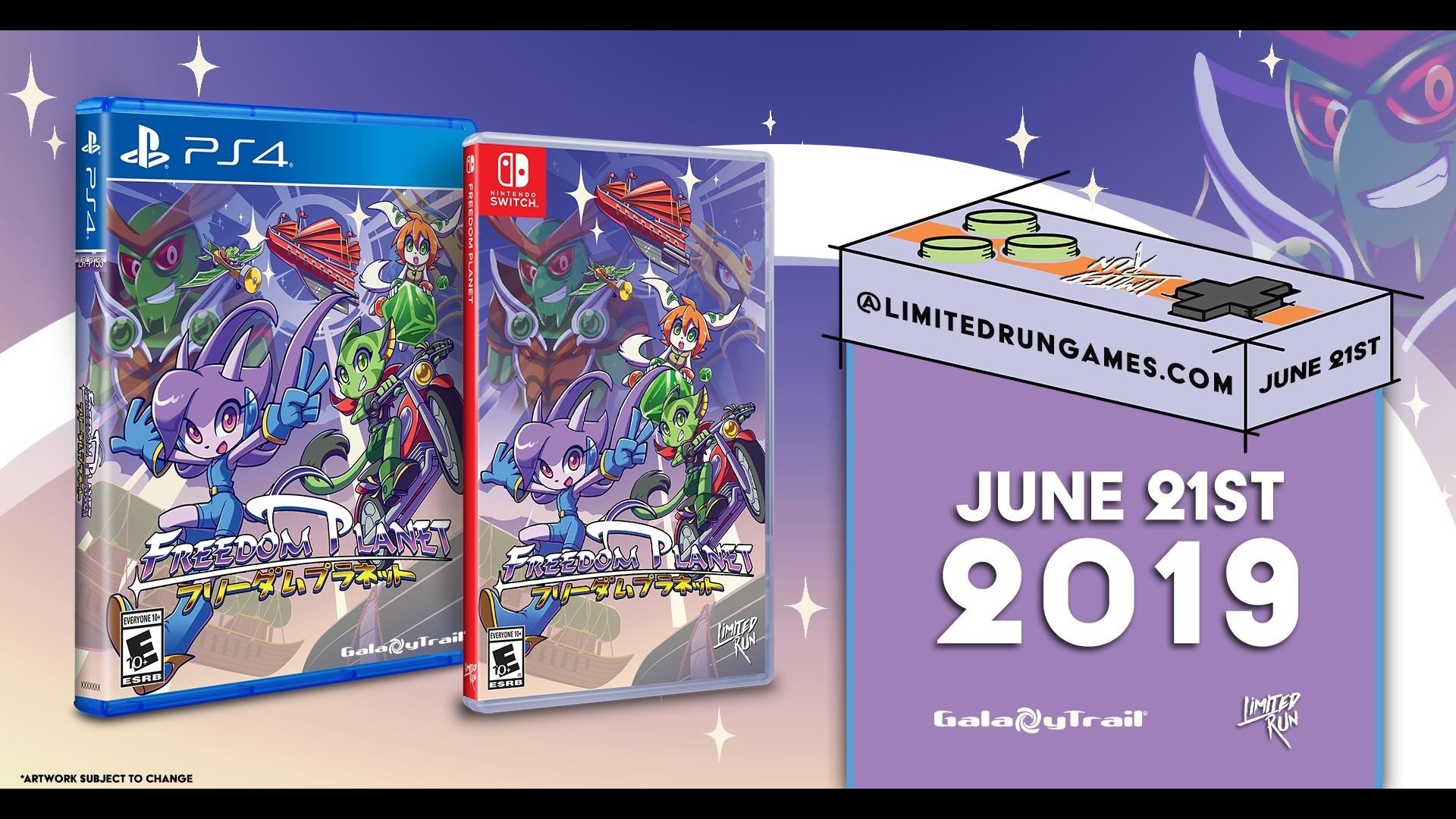 E3 2019: Freedom Planet announced for a Limited Run - oprainfall