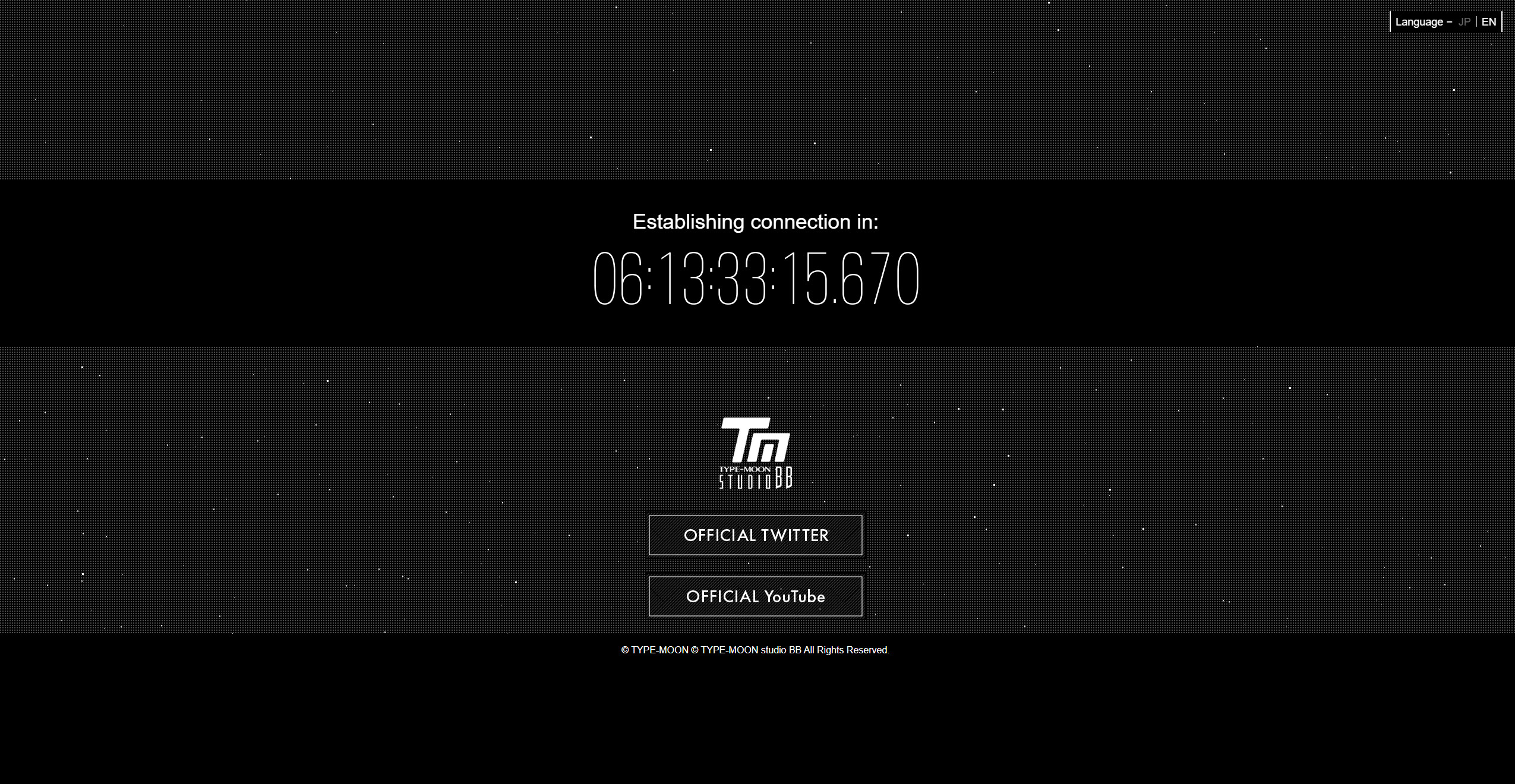 TYPE-MOON Studio BB Opens Countdown Site for Fate/EXTRA 10th Ann.