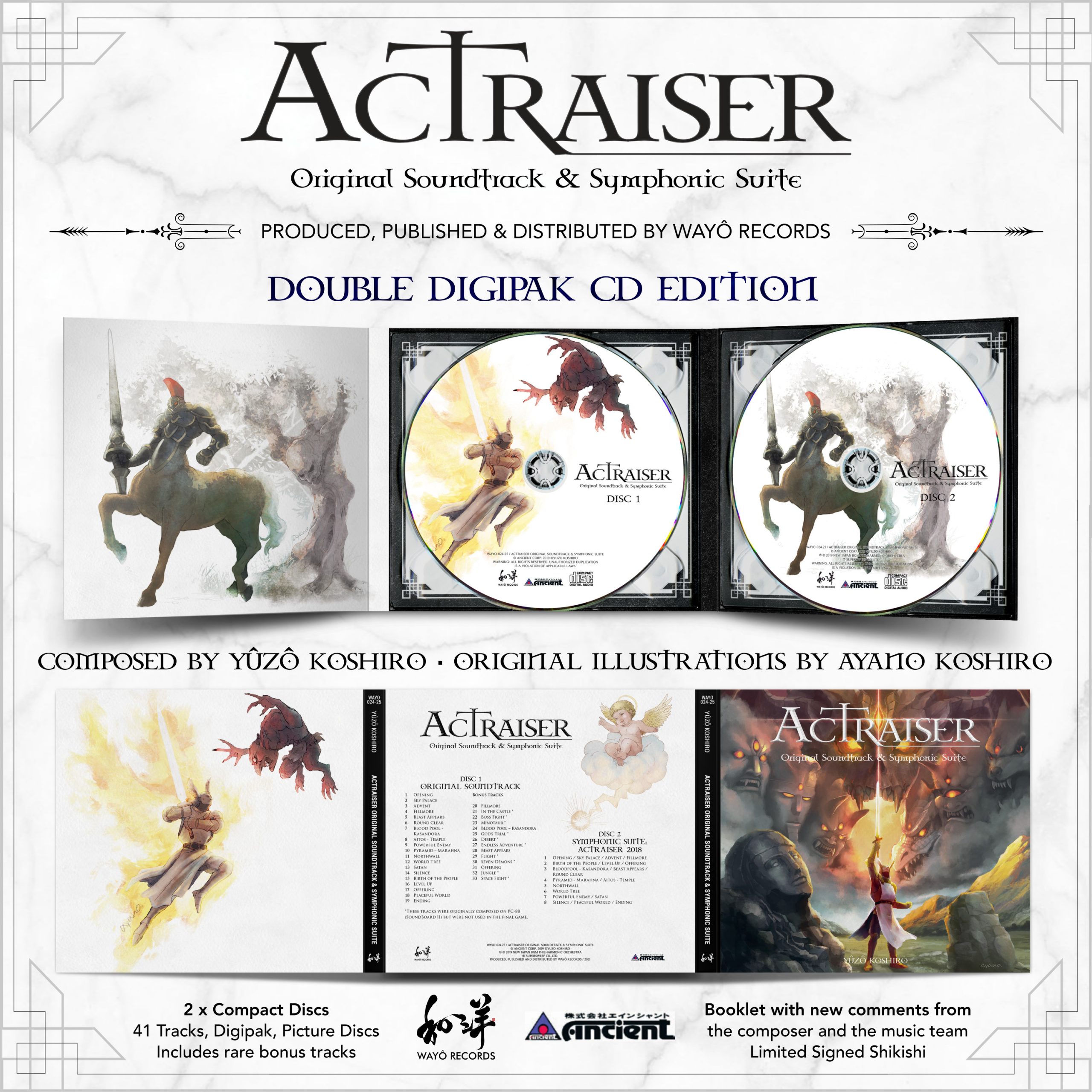 ActRaiser Soundtrack Gets CD/Vinyl Re-Issue - oprainfall