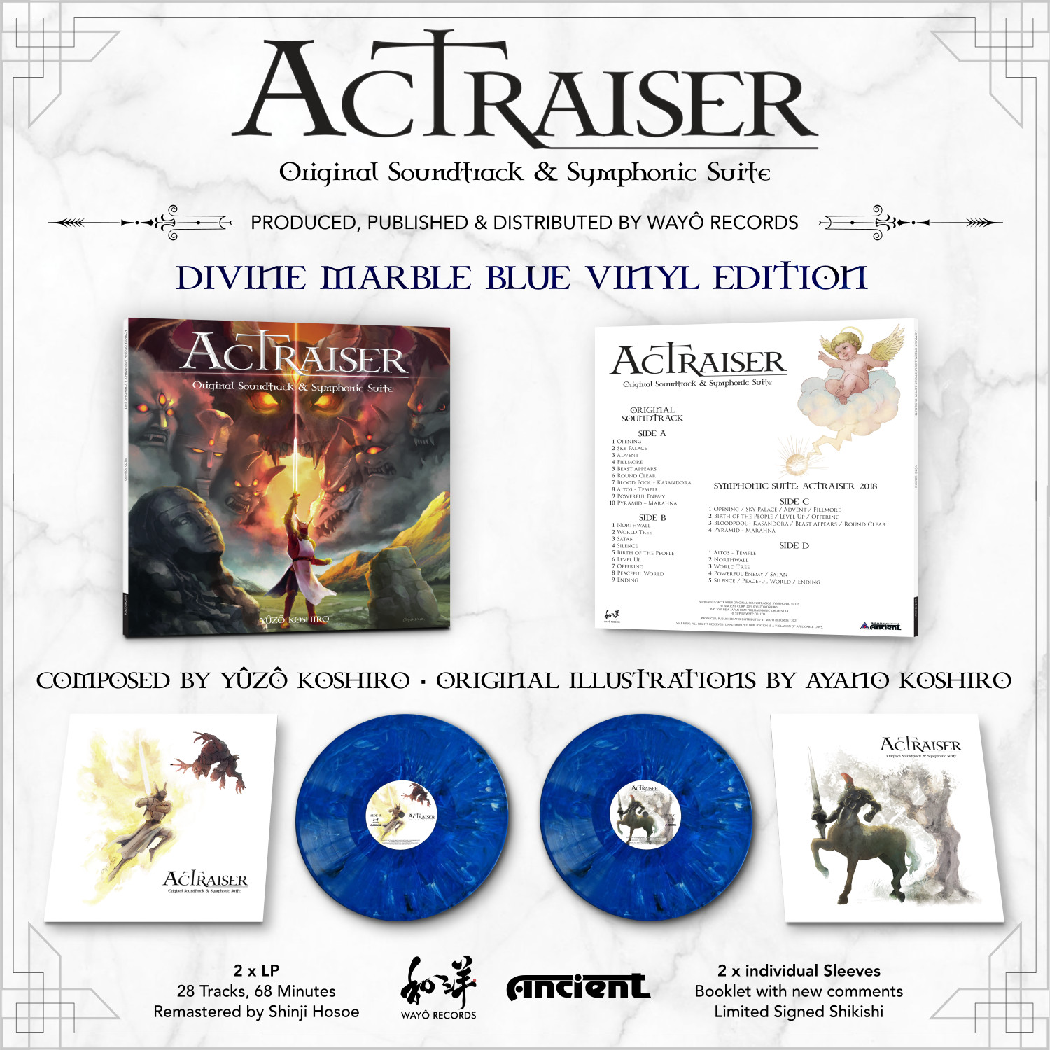 ActRaiser Soundtrack Gets CD/Vinyl Re-Issue - oprainfall