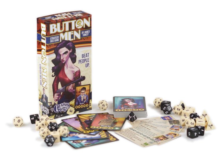 Matt Carlson: Review of Button Men Beat People Up | The Opinionated Gamers