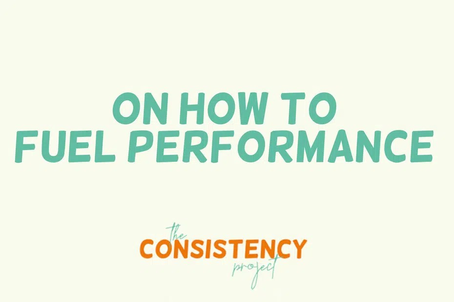 on How to Fuel Performance - OptimizeMe Nutrition