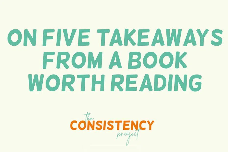 on Five Takeaways from a Book Worth Reading (Burn) - OptimizeMe Nutrition