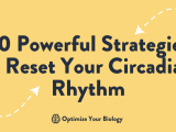 20 Strategies To Reset Your Circadian Rhythm Ultimate Guide