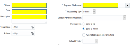 Check Printing Set Up In Oracle Fusion Oracle Bytes