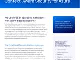 Azure Cloud Security And Compliance Orca Security