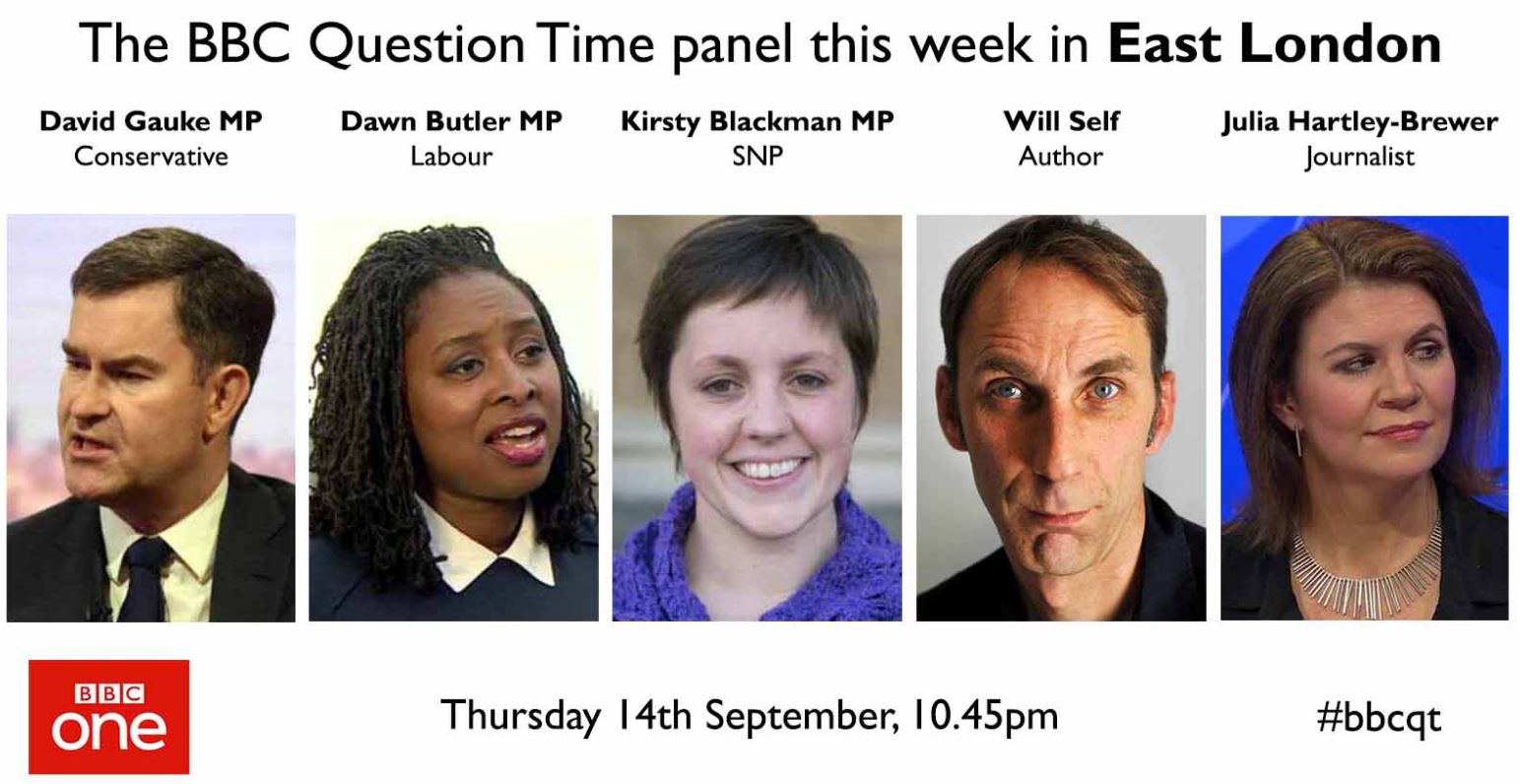 Who Is On Question Time Tonight – Guido Fawkes