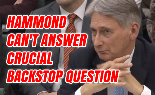 Hammond Stumped on Crucial Backstop Question – Guido Fawkes