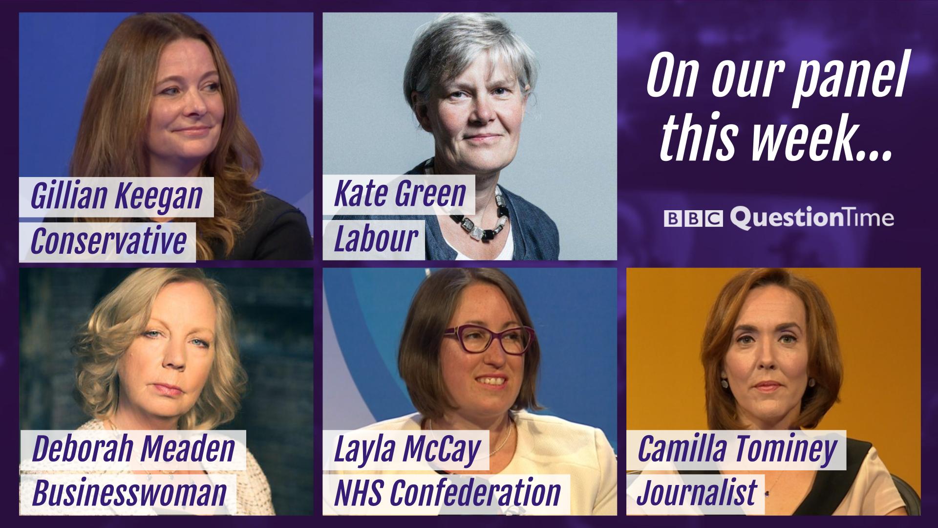 Who Is On Question Time Tonight? – Guido Fawkes