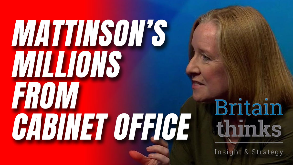Irony of Labour's Director of Strategy Mattinson Making Millions from ...