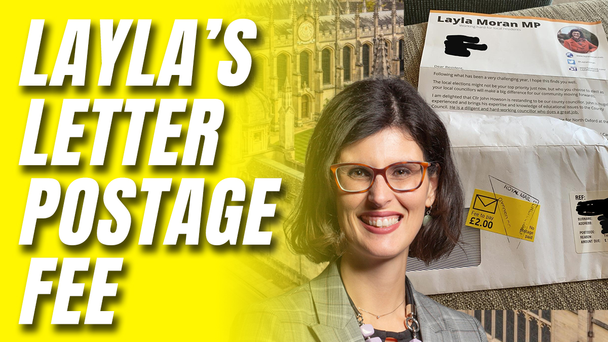 Layla Moran Costs Constituents £2 to Collect Her Campaign Mail – Guido ...