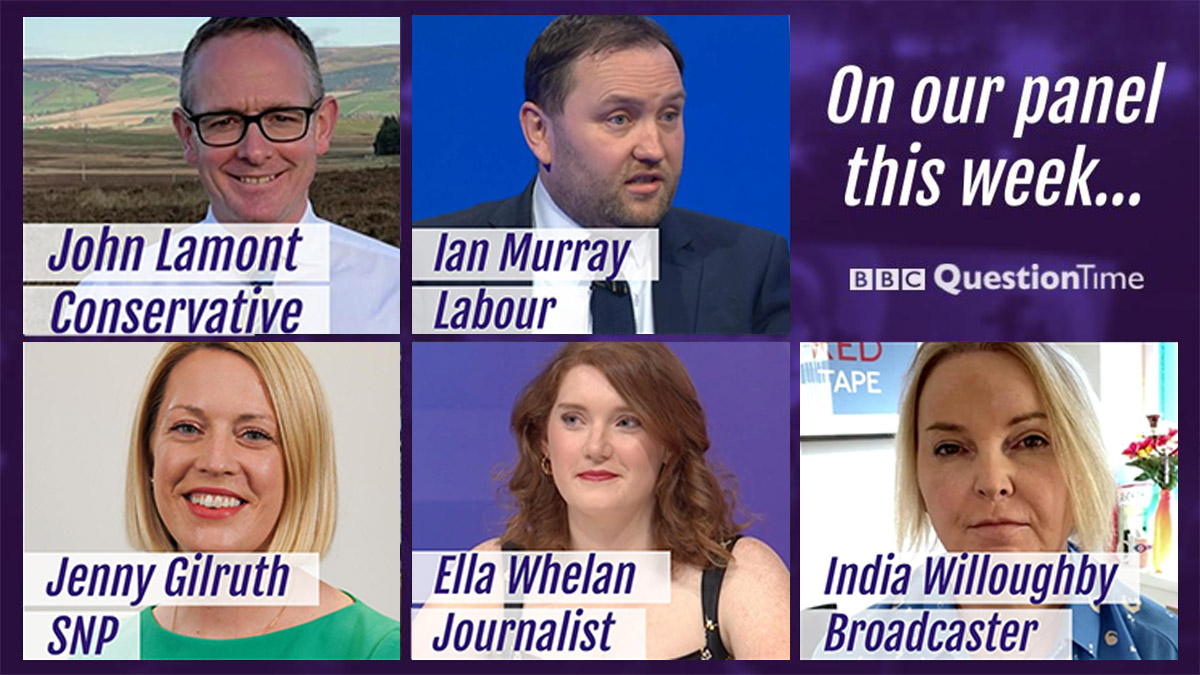 Who's on Question Time Tonight? #BBCQT – Guido Fawkes