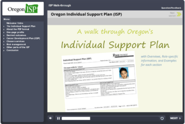Online ISP Training Modules – Oregon ISP