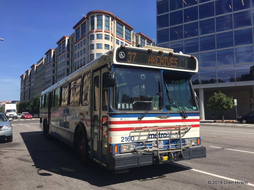 A Final Ride on a WMATA Orion V | Oren's Transit Page