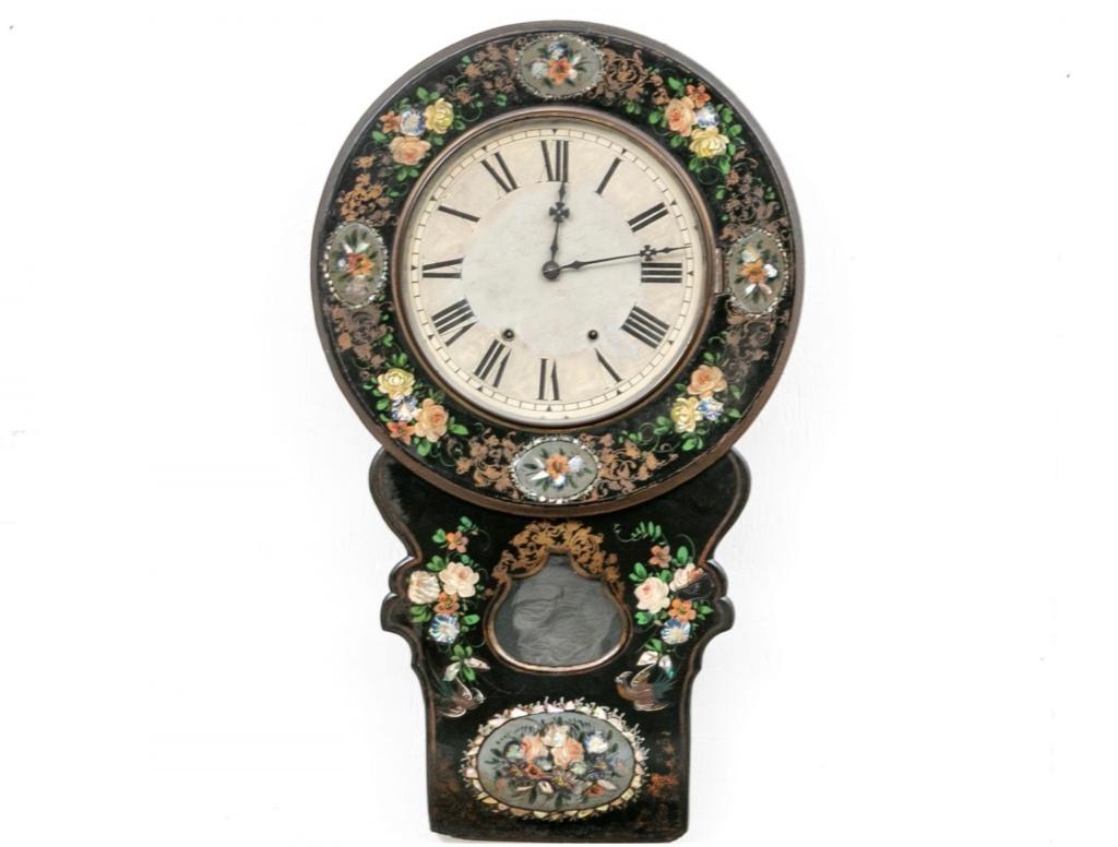 Mother of Pearl Inlay Wall Clock - Ormolu-Design