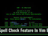 How To Use Spell Check Feature In Vim Text Editor Ostechnix