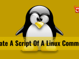 How To Create A Script For A Linux Command Ostechnix