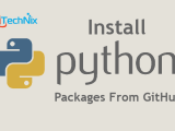 Install Python Packages From Github On Linux Ostechnix