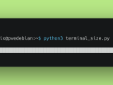 How To Get Terminal Size Using Python In Linux Ostechnix